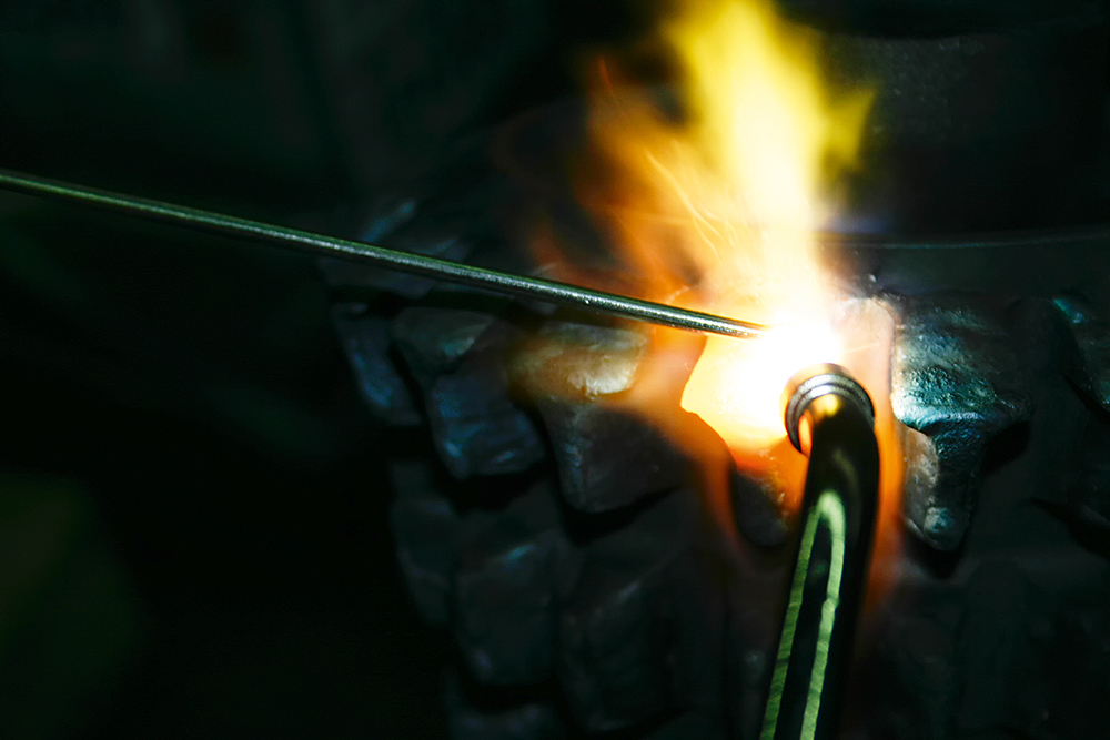 Oxyacetylene welding - DURUM wear protection